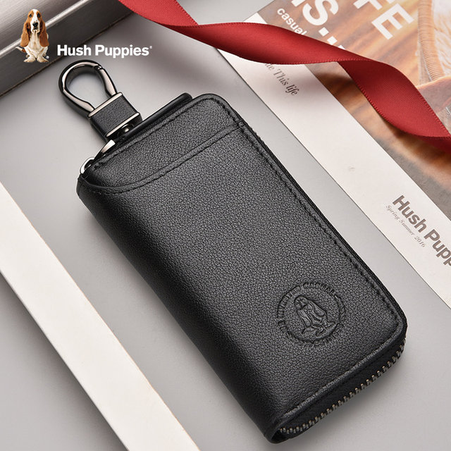 Hush Puppies key bag men's large-capacity car key bag storage universal ...