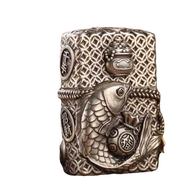 Zippo collection original authentic Thousand Hands Zhaocao Cat ...