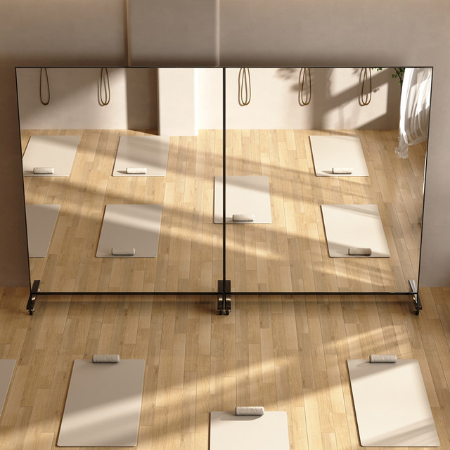 Customized clothing store fitting mirror full-body mirror floor ...