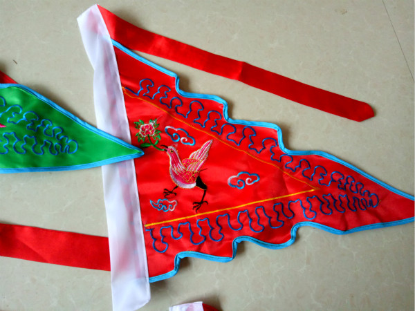 Daoling flag, five-square flag, Taoist flag, Tai Chi five-color flag ...