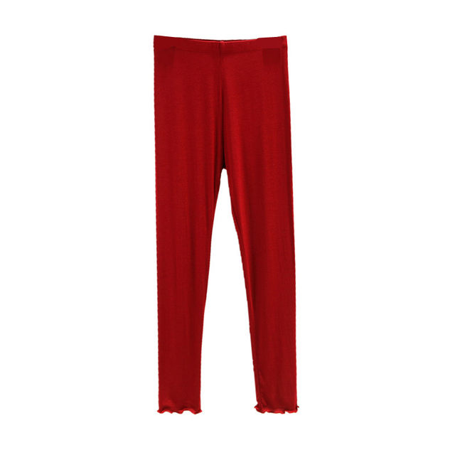 Modal Lale Lead Pants Female Thin Female Summer Wear high -waisted ...