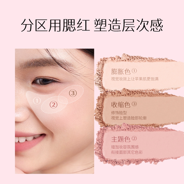 Penny Baking Powder Soft Mist Blush Blush Purple Shrinking Expansion ...
