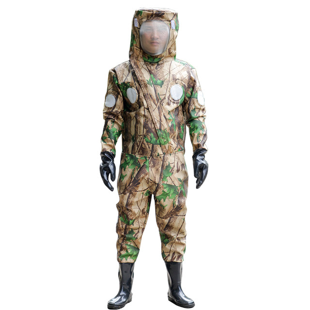 Wasp suit new anti-wasp suit one-piece protective suit breathable and ...