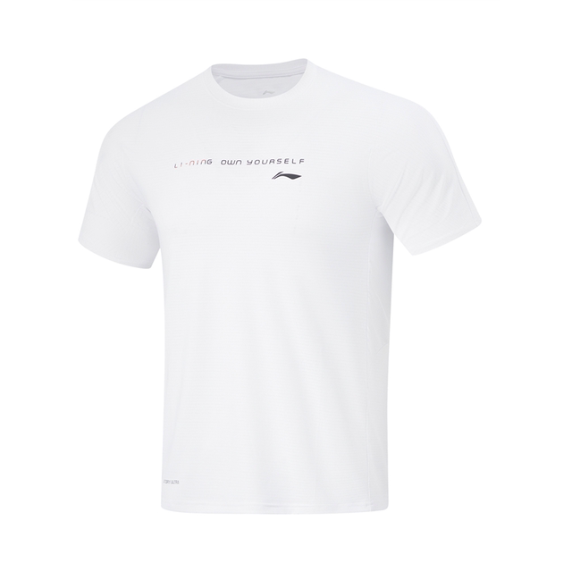 Li Ning running short -sleeved men 2024 summer new fitness, leisure and ...