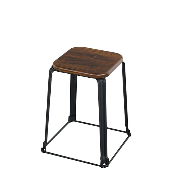 Casply stacking iron stool PU soft bag home simple dining table hall ...