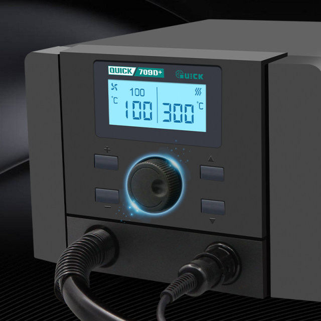 Quick fast gram 708D+709D+hot air gun two -in -one double -in -welded ...