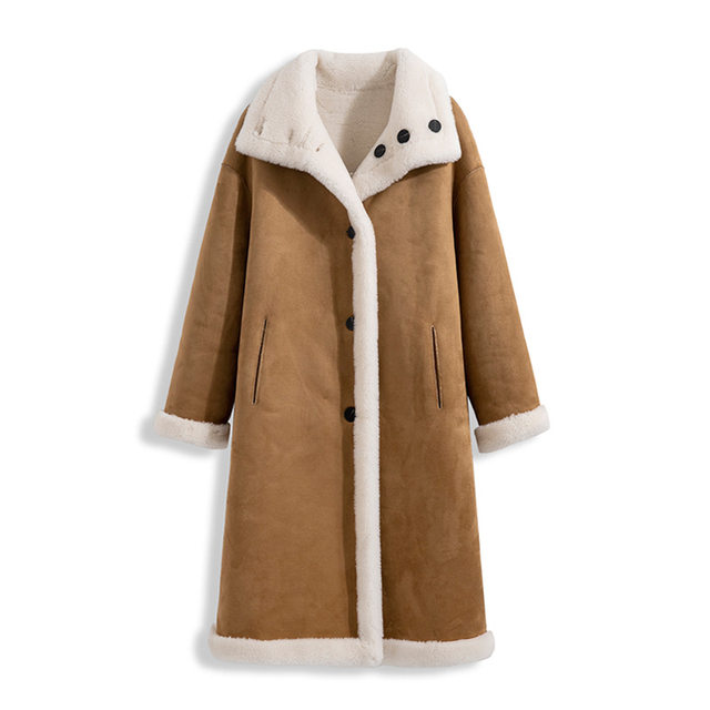 2025 winter two sides wearing full lamb fur pellet sheep coat for women ...