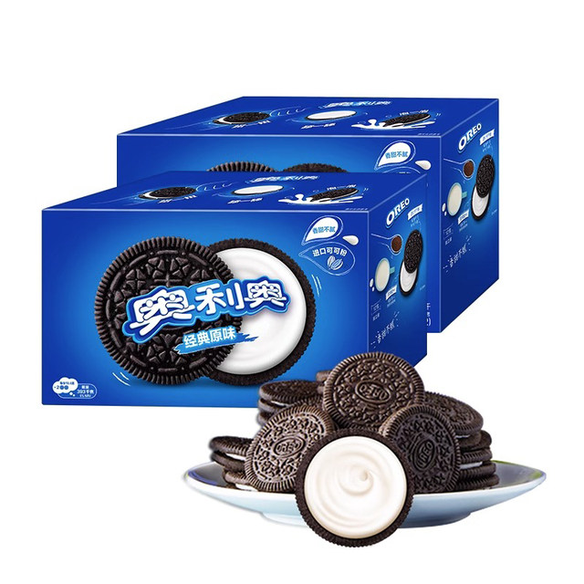Oreo's classic original 582g*6 boxes of sandwich chocolate -flavored ...