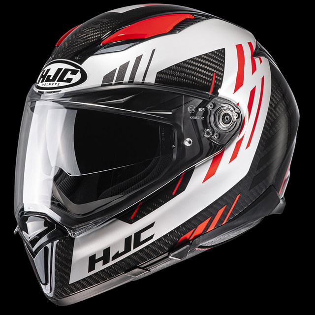 Imported HJC carbon fiber motorcycle dual-lens helmet full-face helmet ...