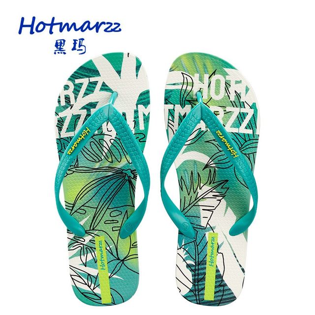 hotmarzz black horse flip-flops men's trendy anti-slip 2025 summer ...