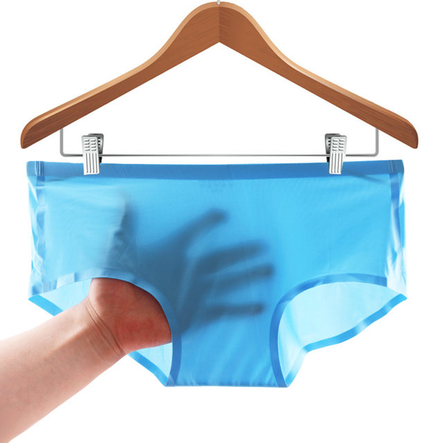 Seamless men's underwear, men's ultra-thin low-waisted seamless briefs ...