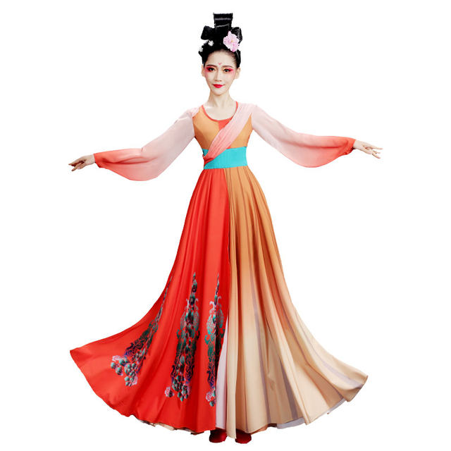 Taoli Cup Tangyin Classical Dance Performance Clothes for Women ...