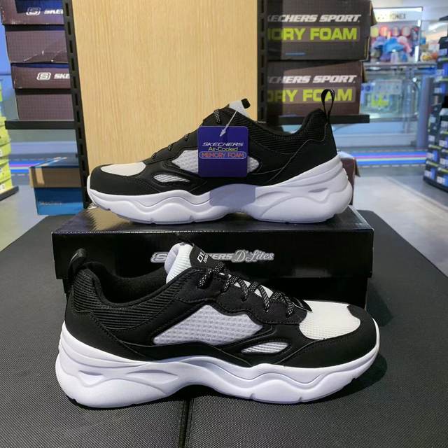 Skechers 2022 spring and summer new men's casual shoes breathable mesh ...