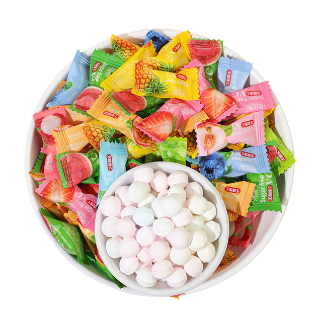 Zan Jiazan sugar-free vitamin C mint candy independent small package VC ...