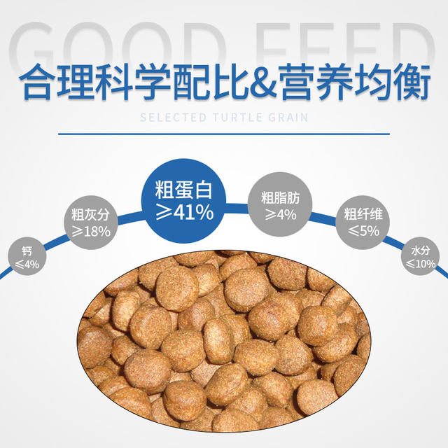 Special puffed feed for high-end crocodile turtle large crocodile ...