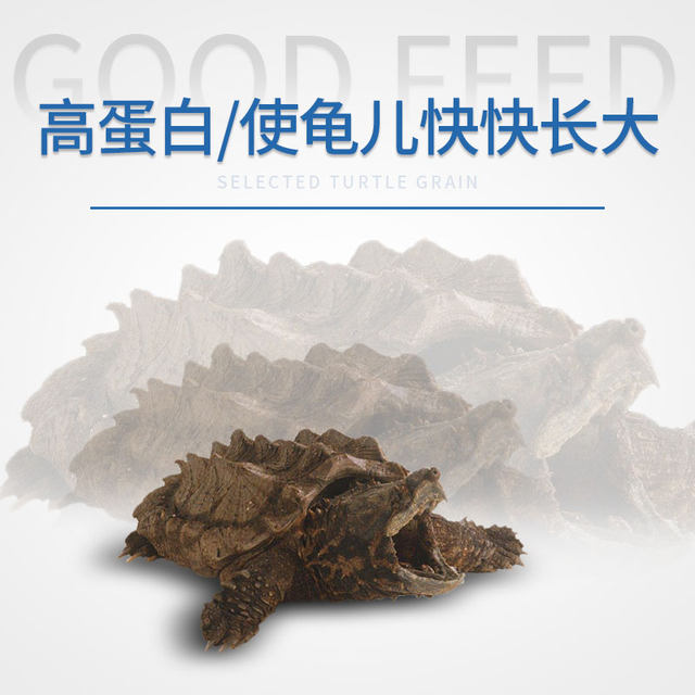 Special puffed feed for high-end crocodile turtle large crocodile ...