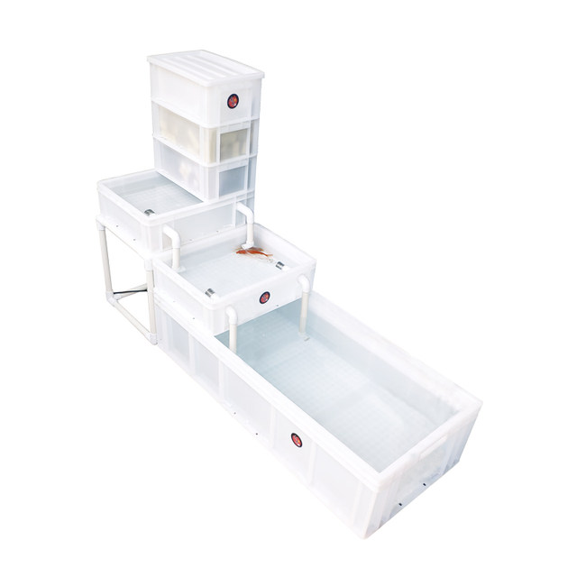 Turtle tank turnover box white aquatic box plastic fish tank ...