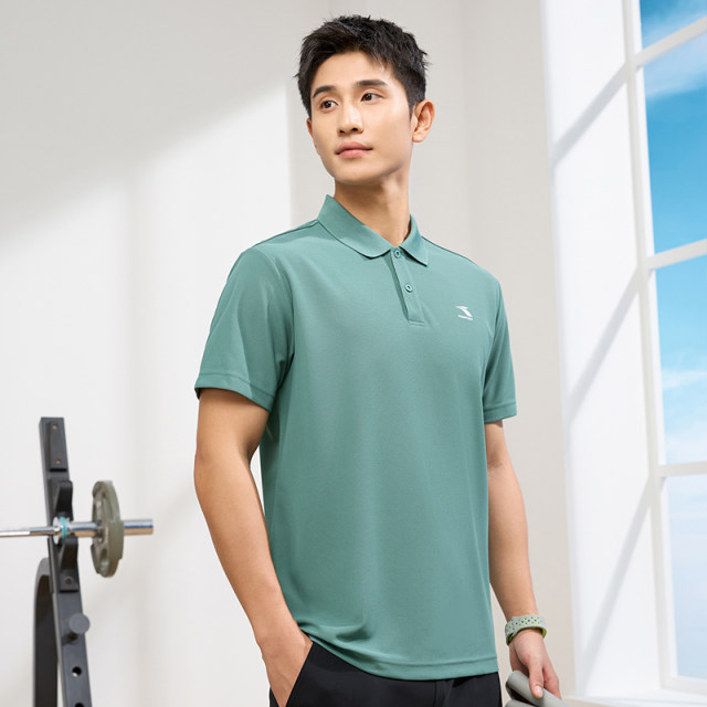 361 Sports T-shirt Men's 2025 Summer New Breathable Lightweight POLO ...
