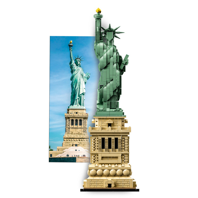 American Liberty Goddess Skyline 21042 Building Street View Children's ...
