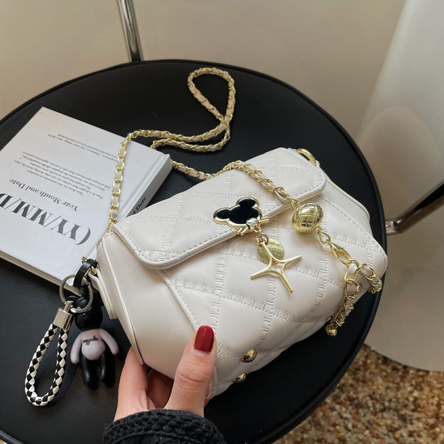 This year's popular bags ins versatile 2025 summer new trendy crossbody bag women's bag chain ...