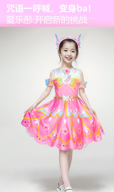 Bala La La Xingyuan Dibua Kai Xia Le Tong Skirt Little Demon Fairy Girl ...