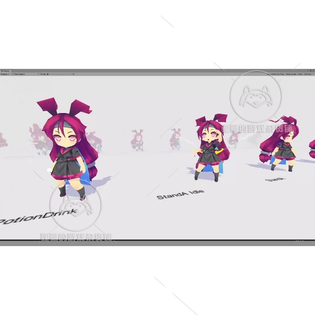 Unity Twin Dagger Motion -HAON SD Series double dagger animation ...