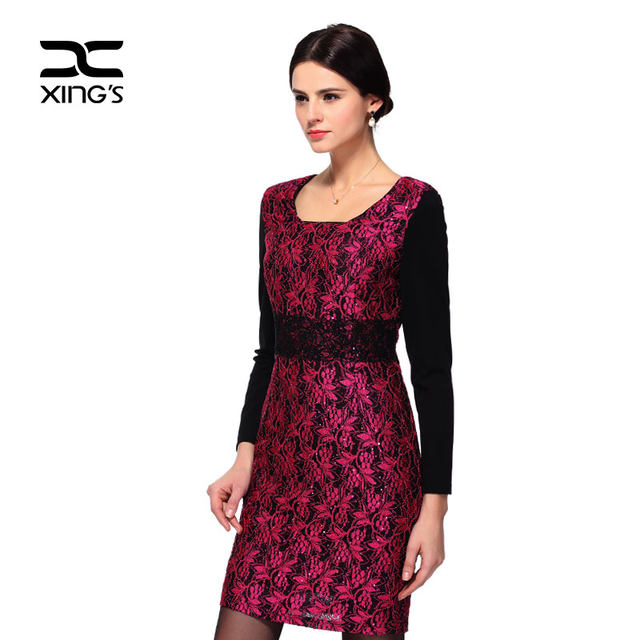 Xing's women's clothing spring and autumn new middle-aged plus size ...
