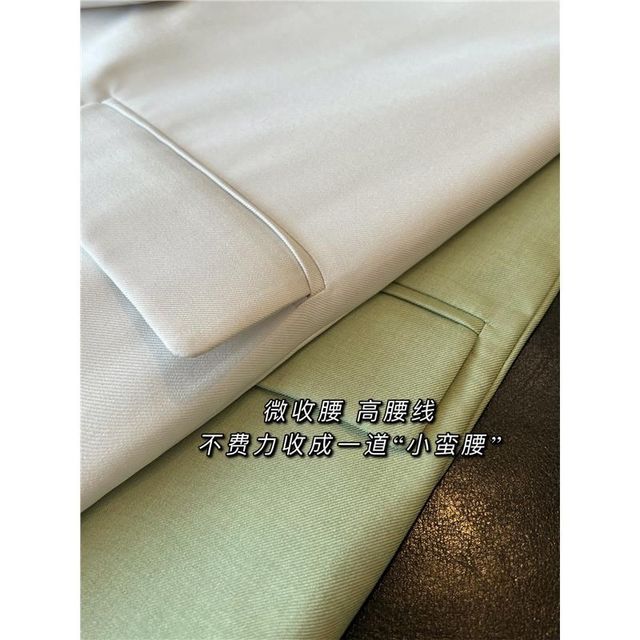 Thin three acetic acid fabric seven -point sleeve top temperament ...