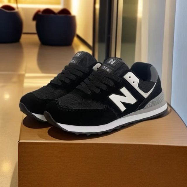 New Balun sports casual men's shoes 574 running shoes versatile N ...