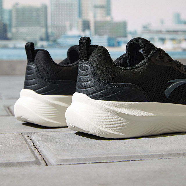 Anta comprehensive training shoes men's new leather-face soft sole ...