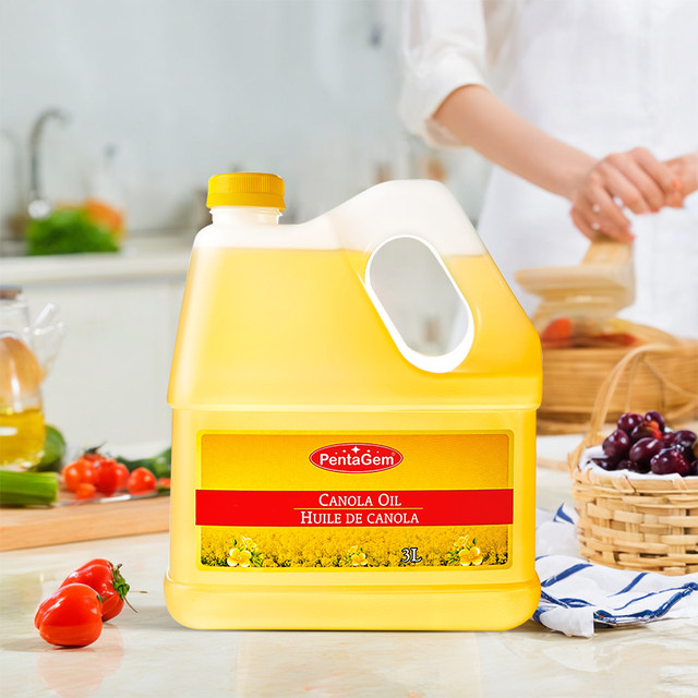 Five -diamond mustard seed oil 3L*4 barrels of original bottle original ...