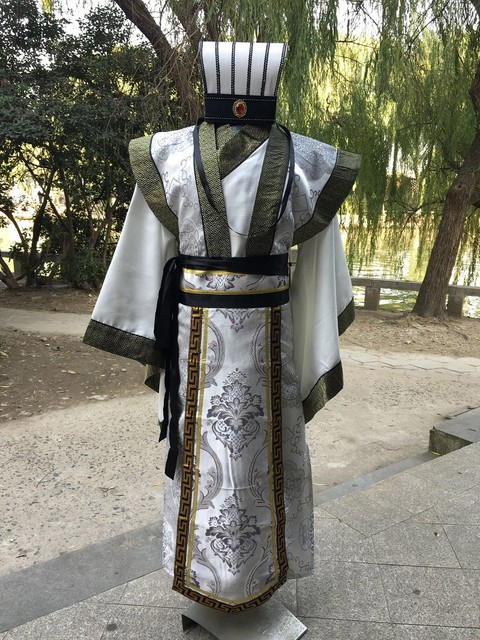 Costume man Zhuge Liang Minister Military Prime Minister Hanfu Tang ...