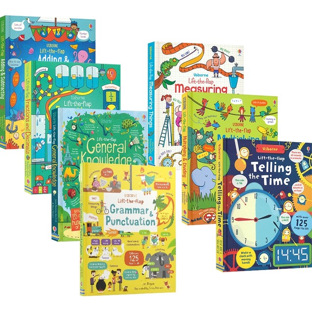 Usborne Lift-the-flap Adding And Subtracting Usborne Lift-the-flap ...