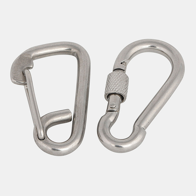 Fengyuanyi 304 stainless steel spring buckle carabiner safety buckle ...