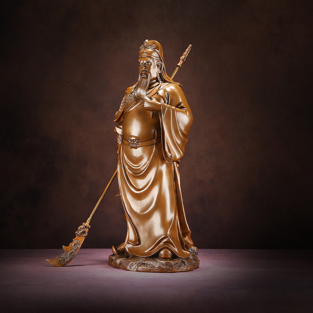 Grand Land Copper Guan Public Portrait Guan Yu Wucai Statue Store ...