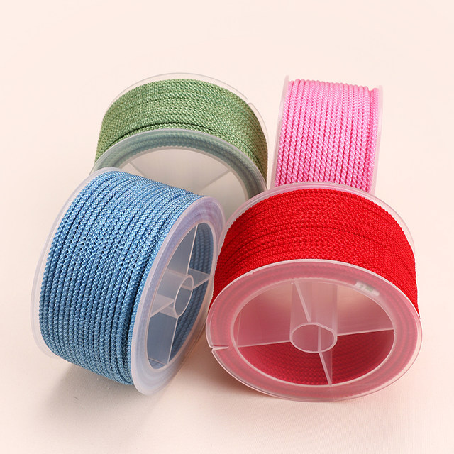 Pineapple pattern 1.5mm handmade bracelet chain chain red rope hand ...