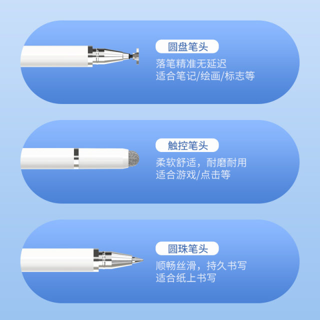 Touch screen capacitor pen mobile phone tablet universal magnetic ...