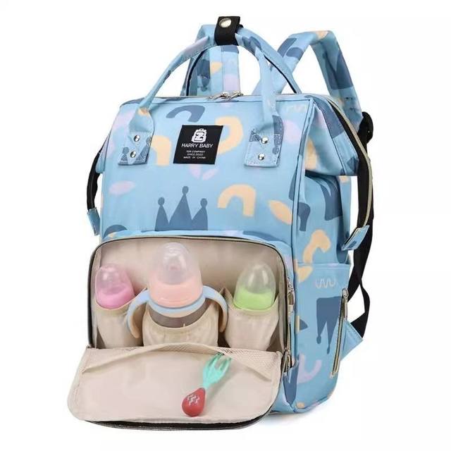 Mummy lightweight large-capacity mother and baby bag baby going out ...