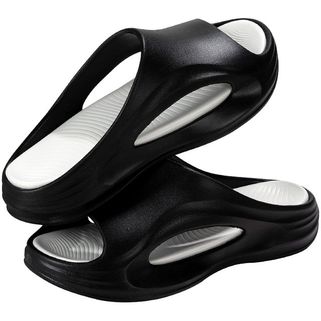 Summer hot style coconut slippers for men's thick-soled non-slip outer ...