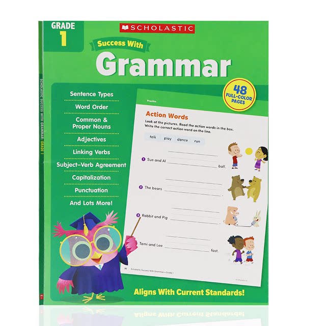 100 yuan 4 pieces Scholastic Success with Grammar Grade 1-5 Math ...