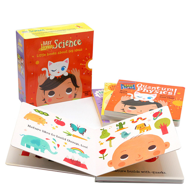 Imported English original baby loves science 4 volumes baby loves ...