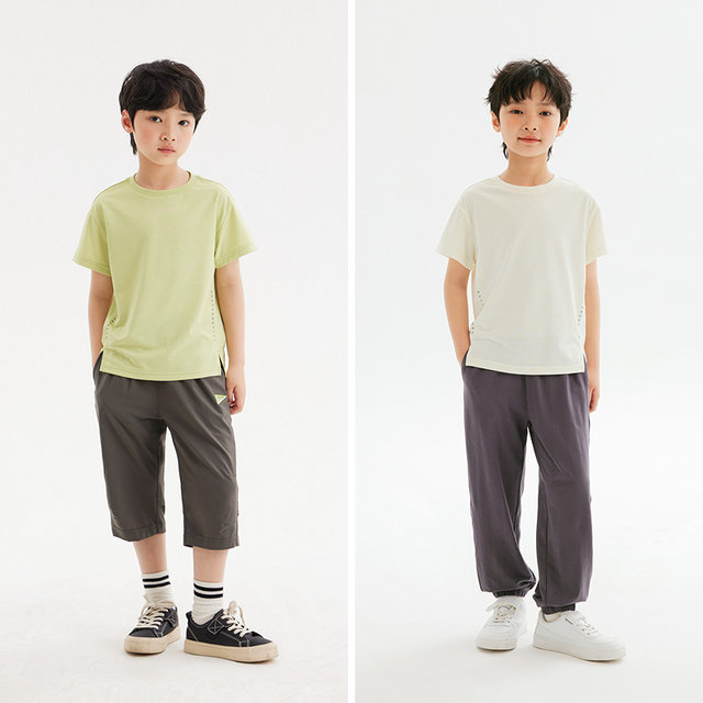 Senma children's short -sleeved T -shirt 2024 new simplicity versatile ...