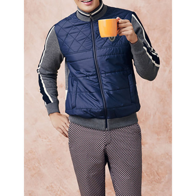 Mclimited-8085 Men's golf knitted jacket, thin cotton coat, thermal ...