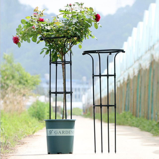 Gardening green plant stand outdoor single circle umbrella rose ...
