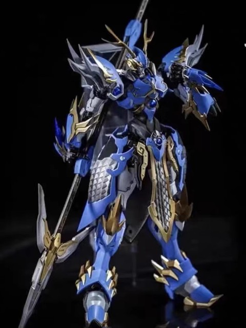 Gundam mecha motor core MG assembly model blind box Aobing Lubu Cao Ren ...