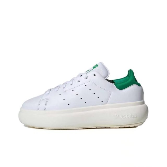 Adidas Sanya Stan Smith Little Fat Ding Green Tail Smith Smith thick ...