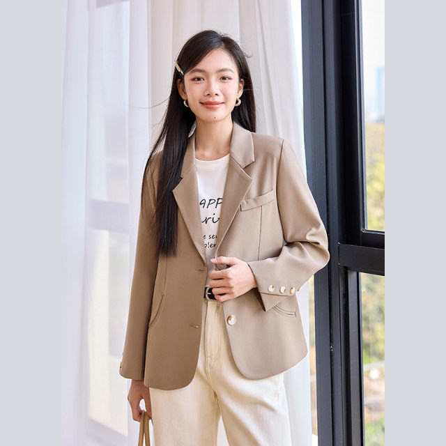 Nigwine's small casual suits outer set female 2025 spring and autumn ...