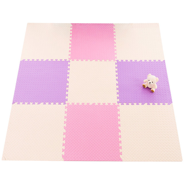 Children's thickened foam floor cushion stitching crawling pad large ...
