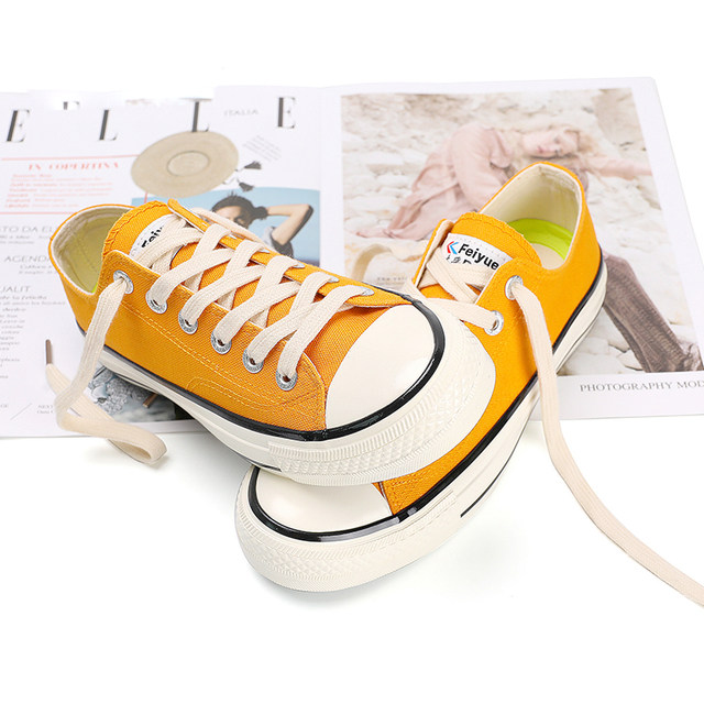 Feiyue feiyue autumn shoes high top retro casual women's shoes Dafu ...