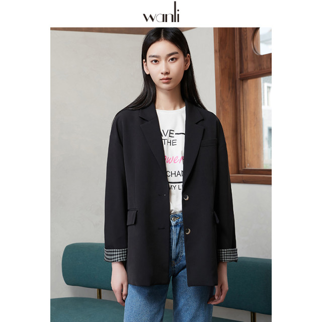 Wanli Women's New Fashion Loose Fashion Casual Women's Suit Women's Suit